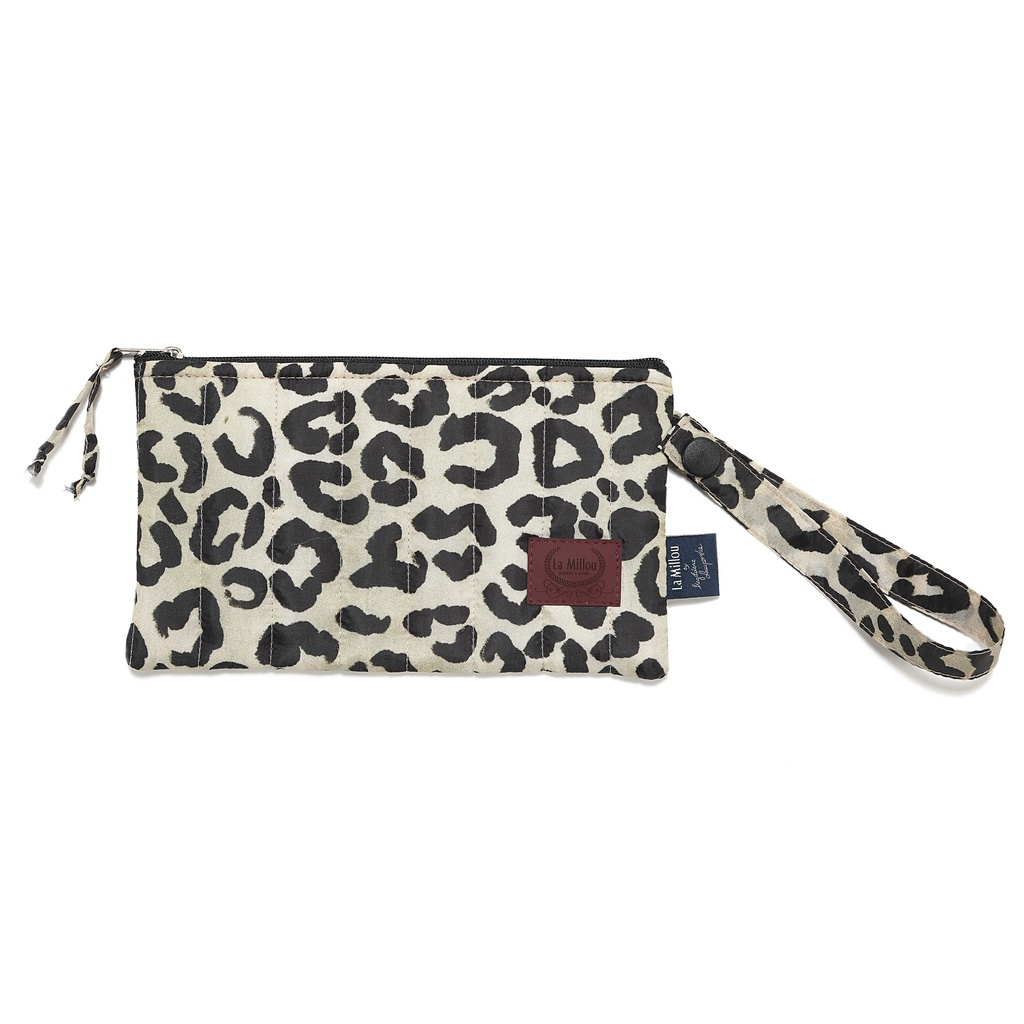 bolsa de nailon leopard cream by magdalena lamparska